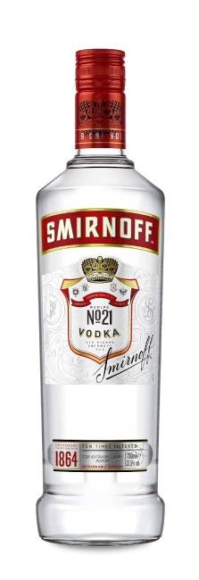 Smirnoff Vodka Label